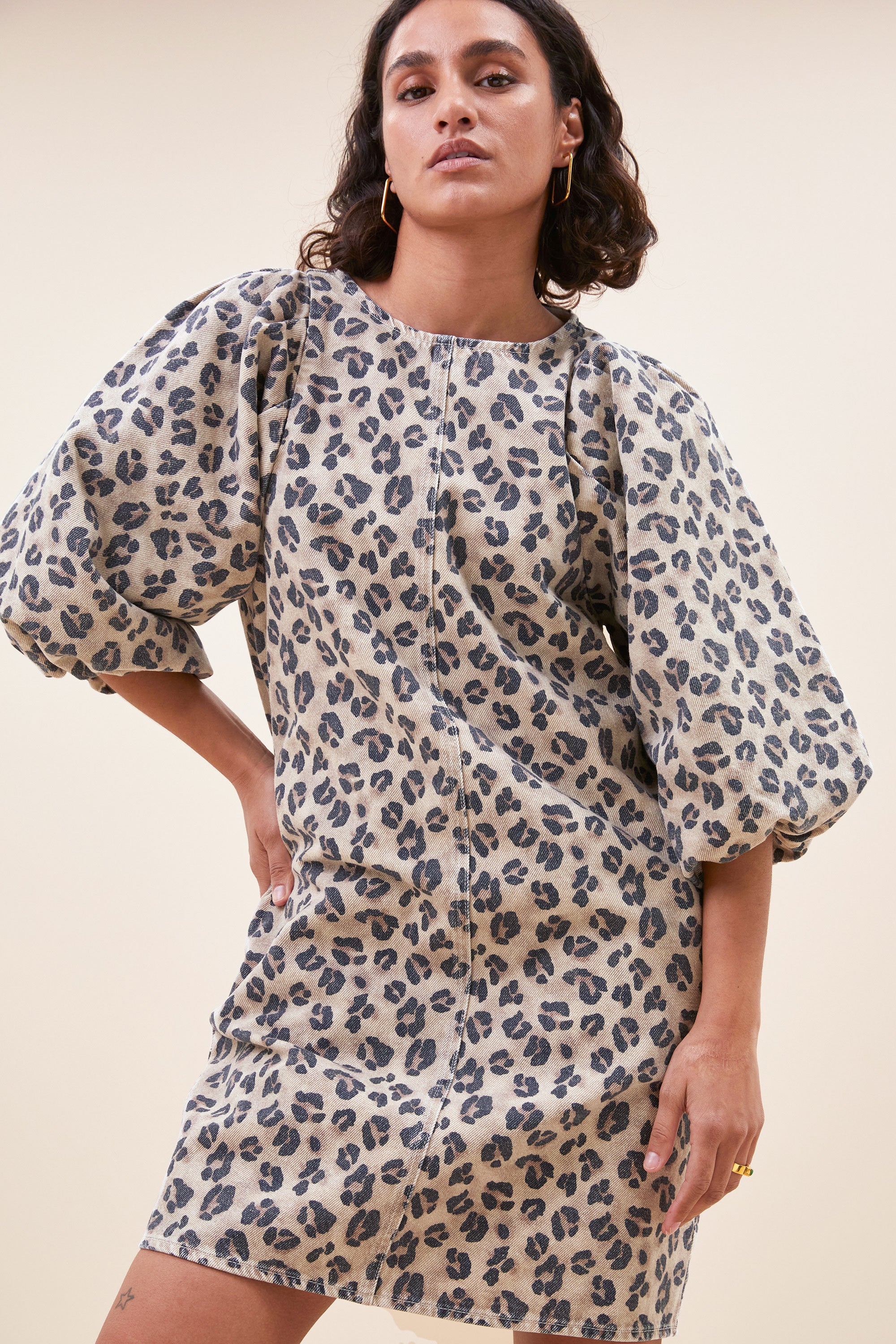 zasu cheetah dress-cheetah print